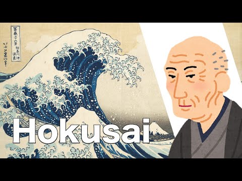 Hokusai drew manga?! Japanese ukiyoe Hokusai's biography of transition paintings & name by age