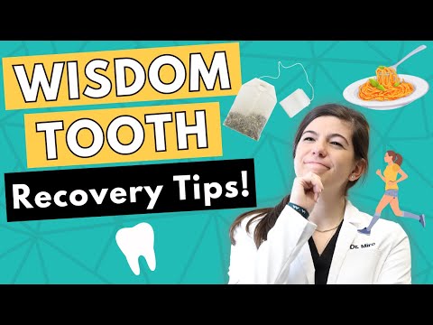 WISDOM TOOTH REMOVAL | Aftercare + Recovery Tips