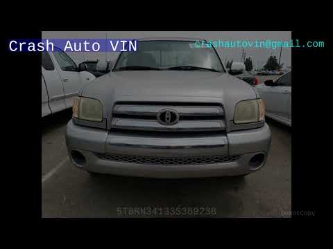 5TBRN34133S389238 Toyota 2003 Tundra Access Cab Sr5