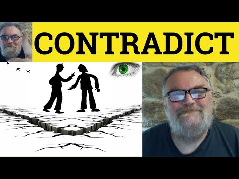 😎Contradict Meaning - Contradiction Defined - Contradict Examples - Contradict Definition Contradict