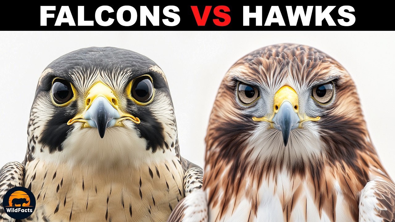 What Is The Difference Between Falcons And Hawks?