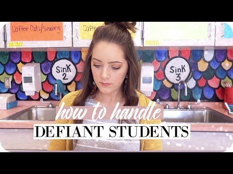 TEACHING TIPS: DEFIANT STUDENTS | MY EXPERIENCE