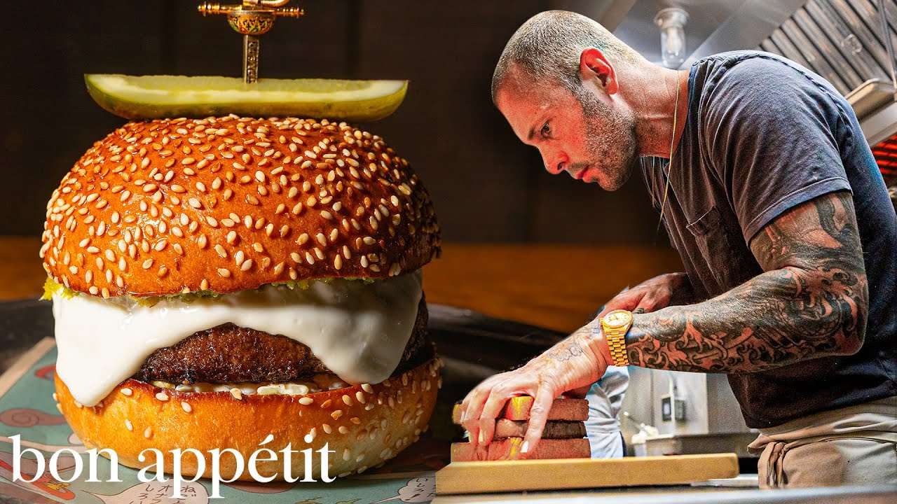 America’s #1 Burger is Served at NYC’s Best New Bar | On The Line | Bon Appétit