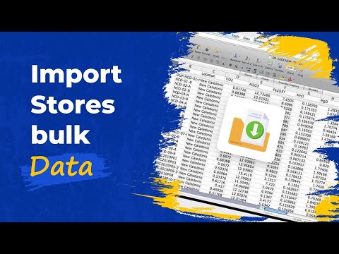 Import stores and products bulk data using CSV file - WP Maps