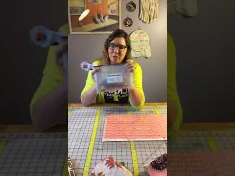 How to start a half square triangle baby quilt