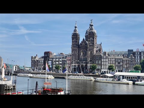 Taking Eurostar High Speed Train To Amsterdam - Arriving In The Netherlands / My First Impressions