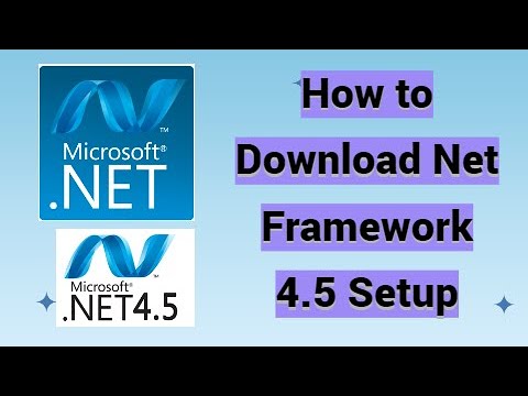 How to download Net Framework 4.5 full offline installer setup