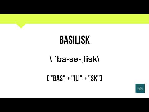 How To Pronounce Basilisk | Meaning | Pronunciation