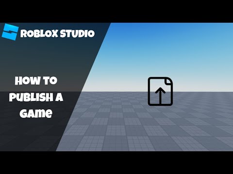 How to Publish a game to Roblox! (Roblox Scripting Tutorial 2023!)