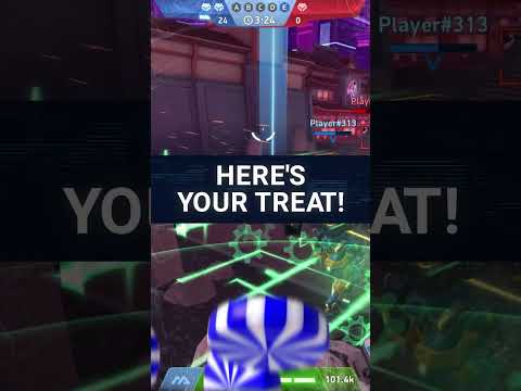 πTengu TRICKED Onyx! | π» SPOOKY HALLOWEEN in MECH ARENA ft. Aegis, M.D., Scorpius and MORE | #shorts