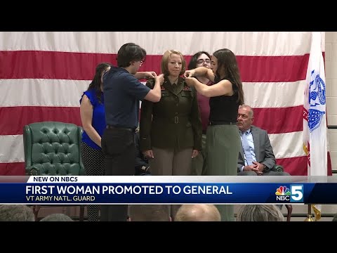 VT Army National Guard promotes first woman to rank of Brigadier General