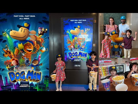 DOG MAN Movie Premiere at Cinemark