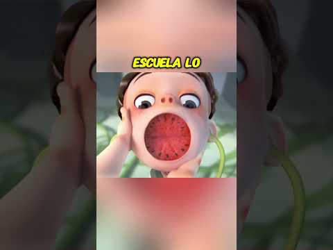"¡El niño que se convirtió en sandía! ¿Cómo terminó así?" 🍉🤯 #youtubeshorts