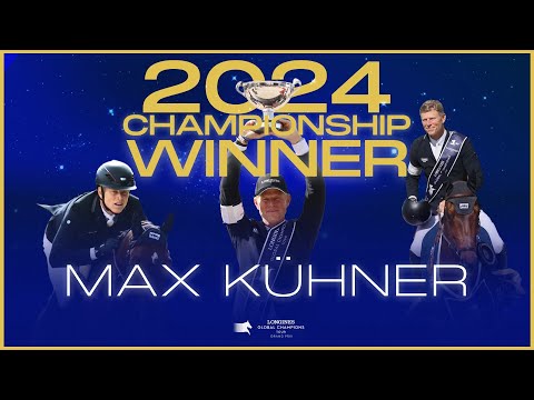 Overall Championship Winner of the 2024 Season - Max Kuhner