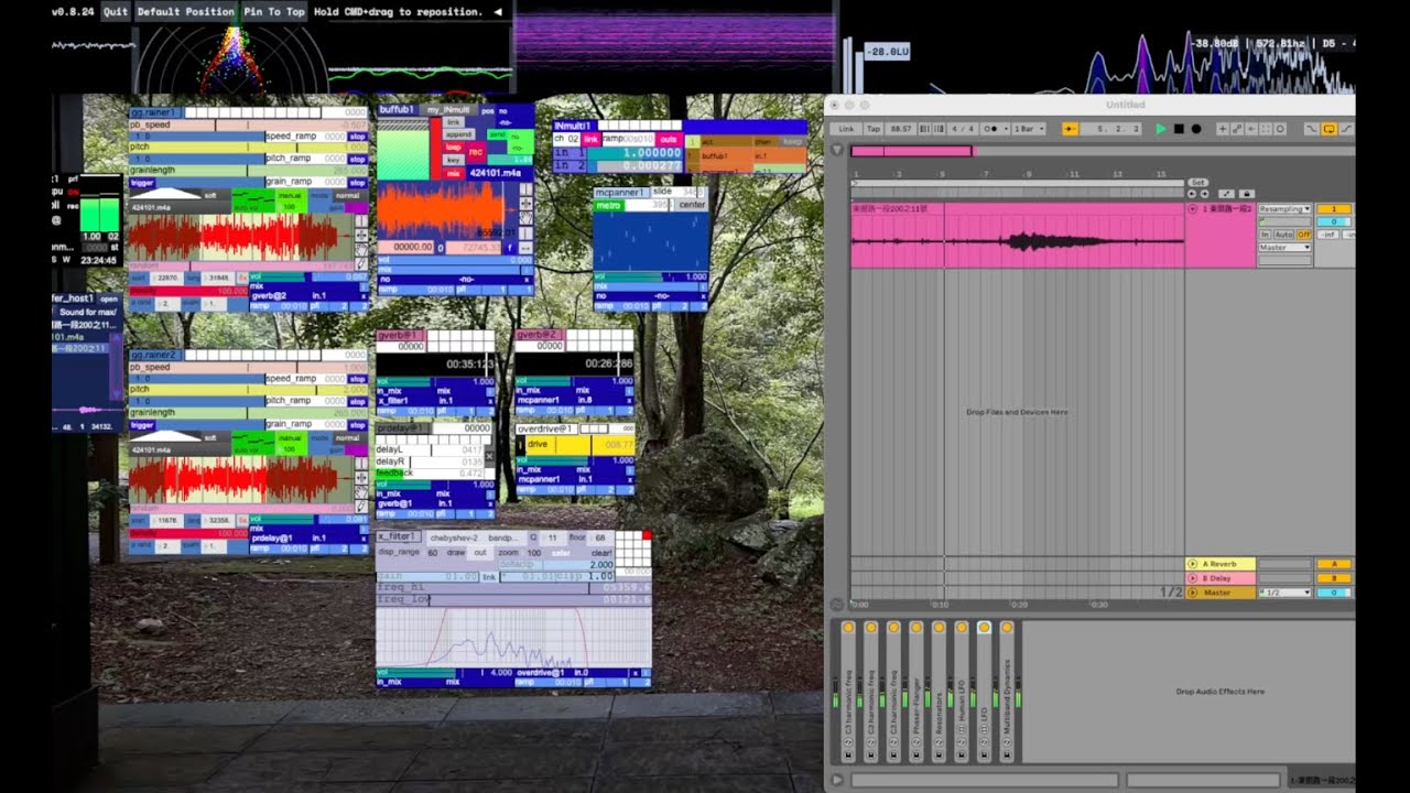 max/msp ppooll work with ableton live.