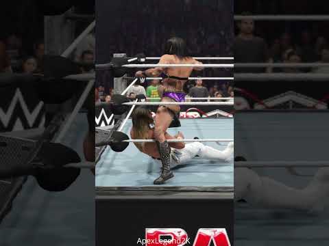 #SethRollins vs #RheaRipley 10 #shorts #wwe #wwe2k25 #apexlegend2k #shortfeed #viralshorts #seo