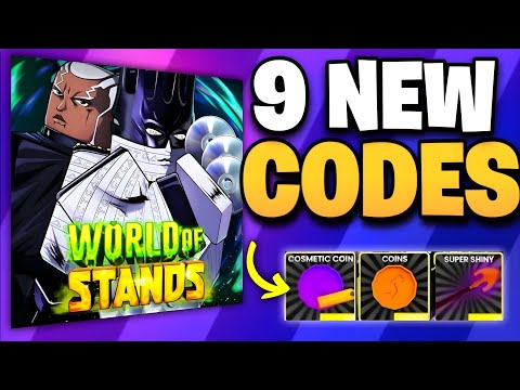 MAY CODES🎄🎁 WORLD OF STAND CODES 2025! ROBLOX WORLD OF STAND CODES