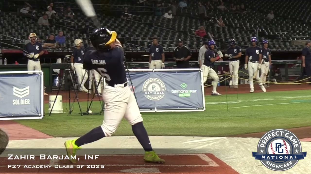 Zahir Barjam Prospect Video, Inf, P27 Academy Class of 2025, PG National Workout