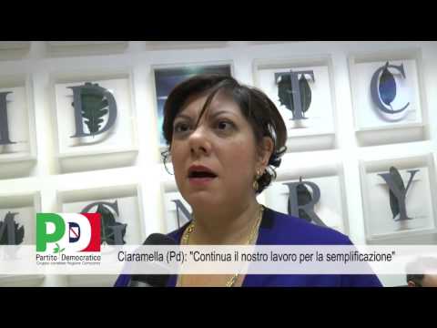 Ciaramella (Pd): "Continua il nostro lavoro per la semplificazione"