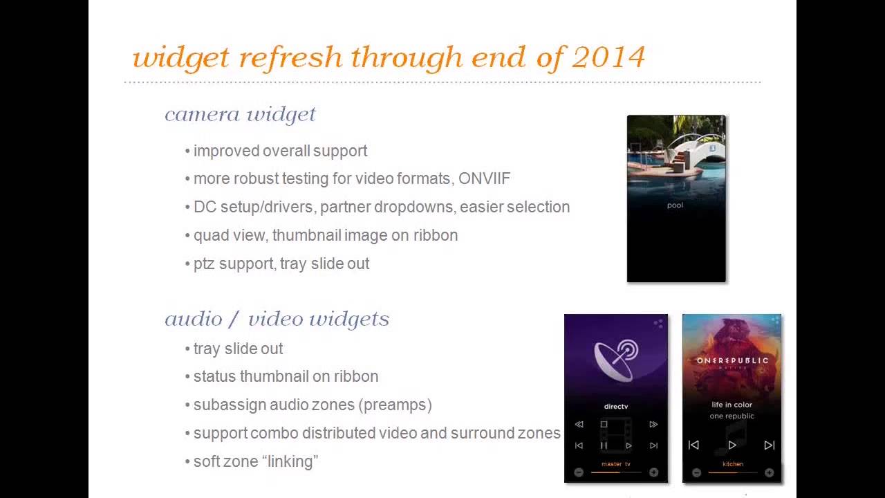 EQ41 Widgets Refresh
