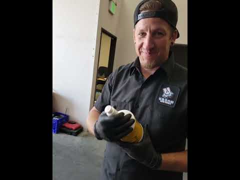 Redline gear oil to start the morning
