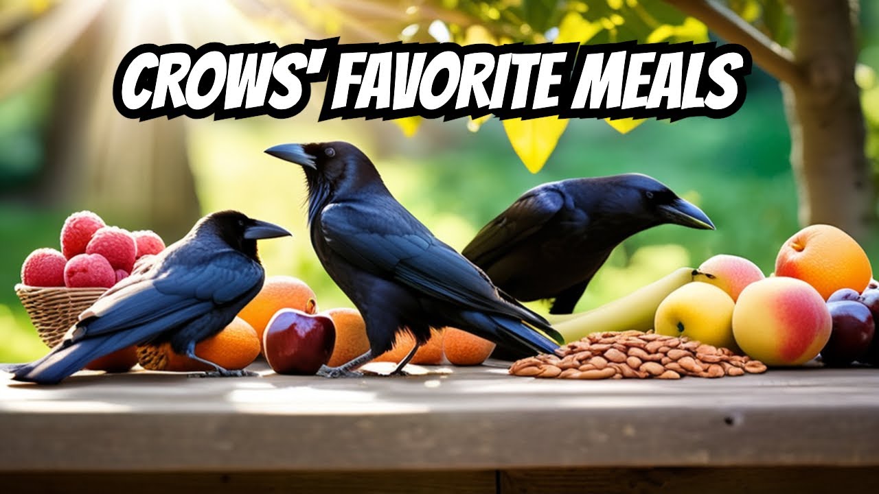 The Best Foods for Feeding Crows