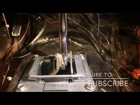 Ford AOD transmission shift linkage 1965 Mustang