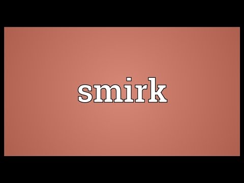 Smirk Meaning