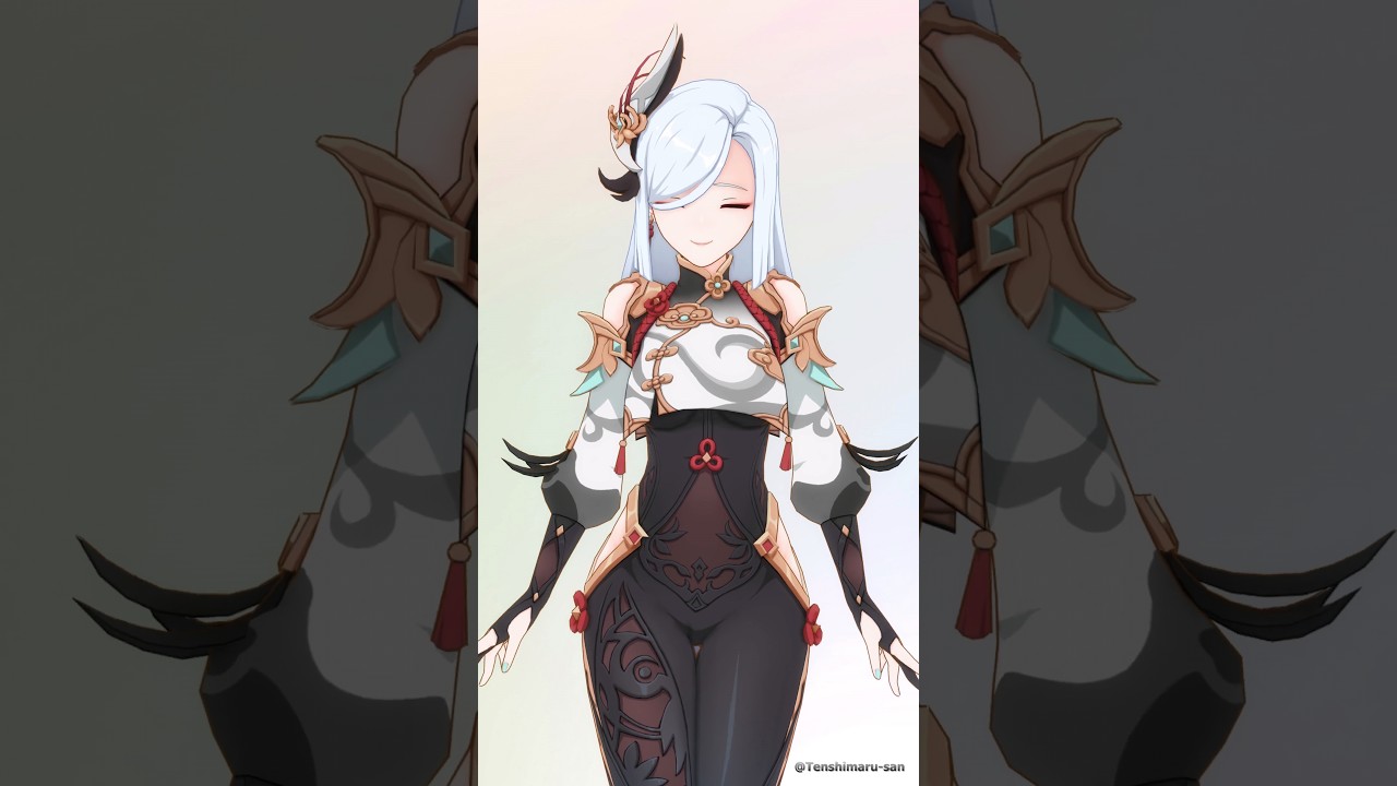 [MMD/Genshin Impact] Shenhe - Gomi Gomi