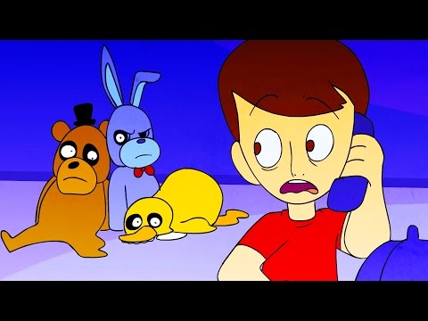 Five Nights At Freddy's 2 ANIMATION!!! (Part 2): Attack Of the Faceless Bonnie!