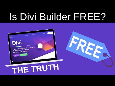 Is DIVI Builder FREE? You Need to Know This About DIVI... π₯(Elegant Themes)