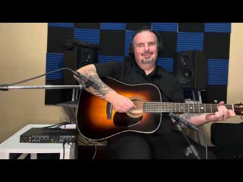 Demo of Joshua Young Sunburst D-18, the bold and the beautiful 🦅
