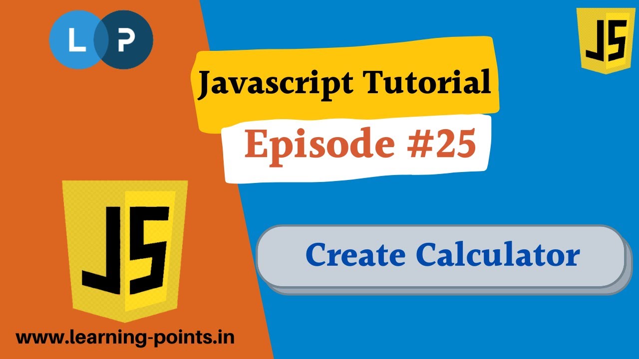Simple Calculator Using Javascript - 25 - JavaScript Tutorial | User Input using prompt