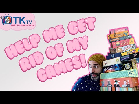 Help me get rid of my board games! | TKtv Too Many Games ep.1