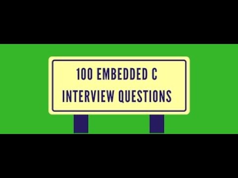 Embedded C Interview Question 2: Signed Integers, 2's Complement