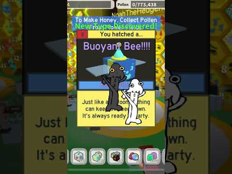 Pov: You earned Buoyant Bee in BSS #roblox #beeswarmsimulator