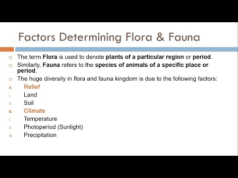 Factors Affecting Flora and Fauna | Class IX Geography Unit-5