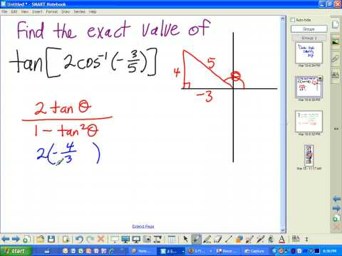 double angle identity