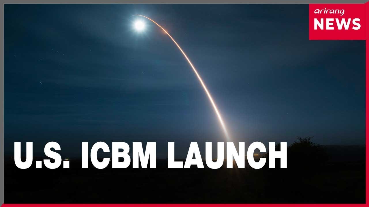 U.S. Air Force tests Minuteman III ICBM