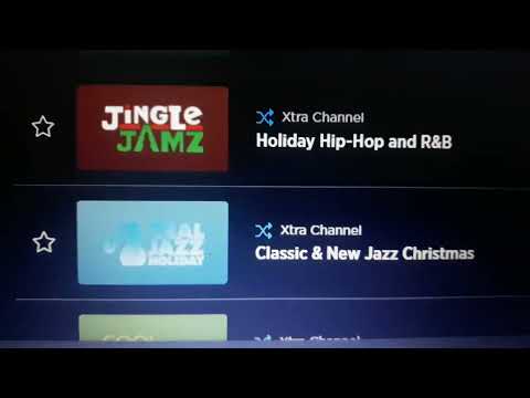 Sirus XM Satellite Radio Hoilday Christmas Channel List 2023