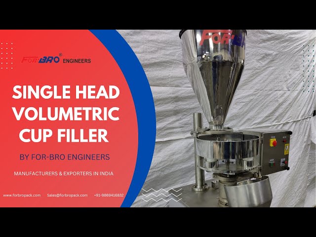 Volumetric Cup Fillers - Cup Filling Machine Manufacturer from Mumbai