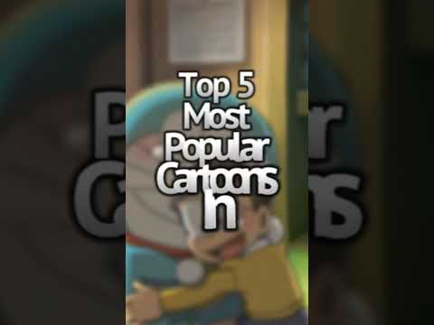 Top 5 Most Popular Cartoons In India ???????? #shorts #500subs