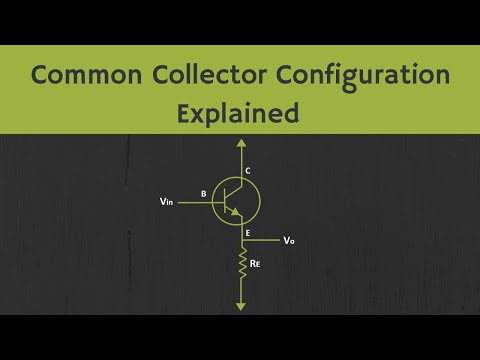 BJT: Common Collector Configuration (Input and Output Characteristics ...