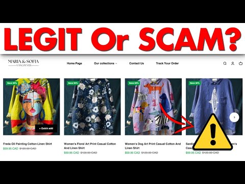 Maria & Sofia Review - Legit or Scam Store?