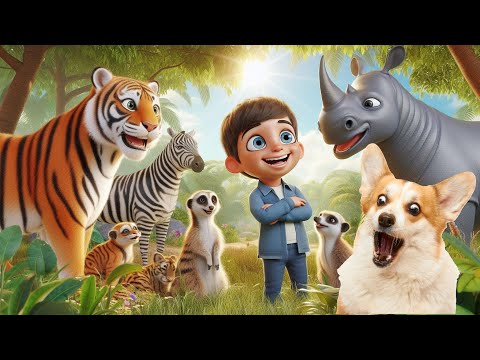 Fun Animal Rhymes! Let's Rhyme with the Jungle Animals!