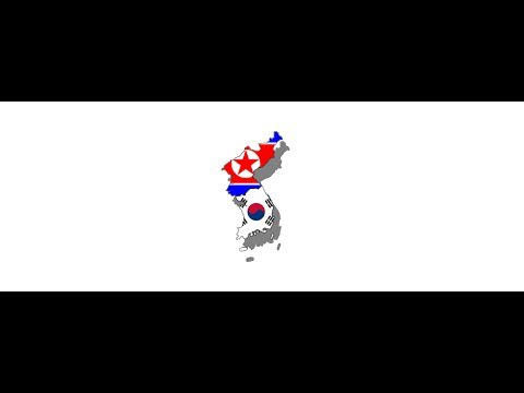 Korean flag map