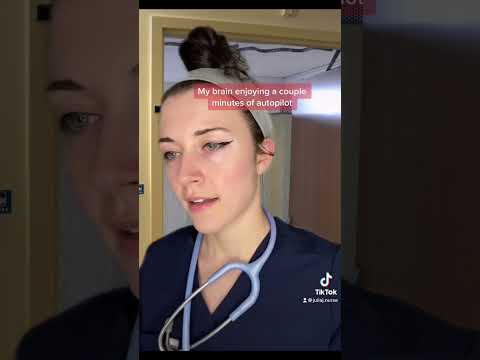 LASER-FOCUSED IN funny nurse tiktok