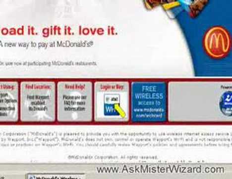 McWireless: Wireless Internet Access at McDonald's AskMisterWizard