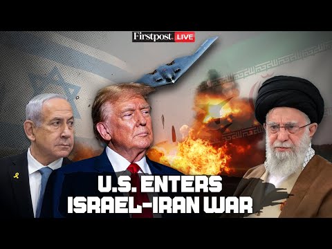 Trump Bombs Iran LIVE: America Hits Three Nuclear Sites in Iran |Trump Bombs Natanz, Fordow, Isfahan