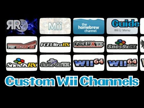 Make Your Own Custom Wii Channels! CustomizeMii Custom Forwarder Tutorial for Wii & Wii U (vWii)